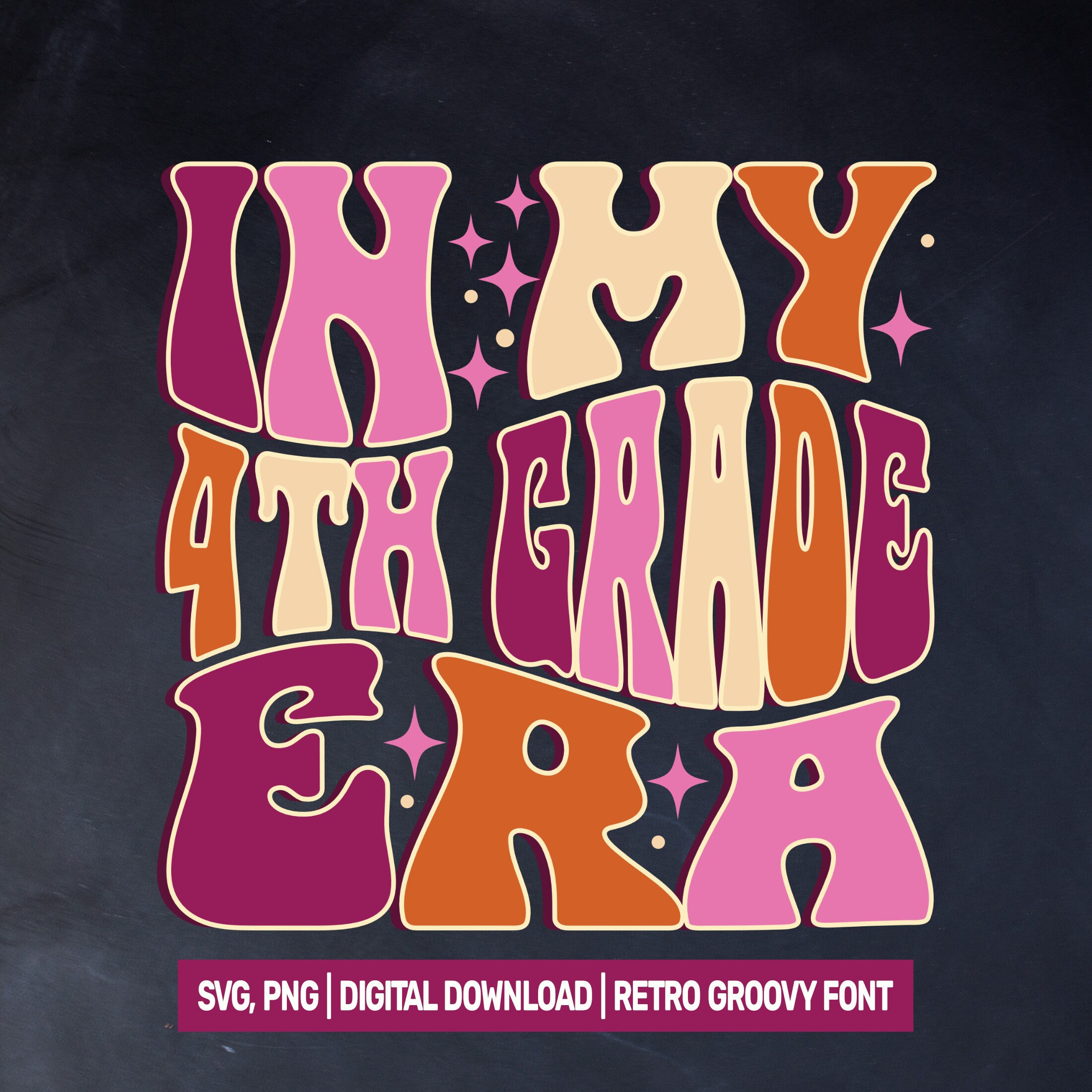 In My Fifth Grade Era Fourth Grade Era Png Fifth Grade Era - Etsy