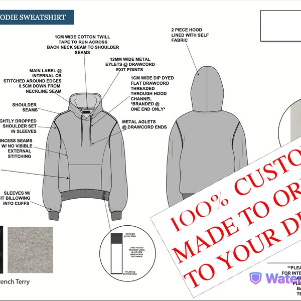 Tech Pack Garments - Etsy