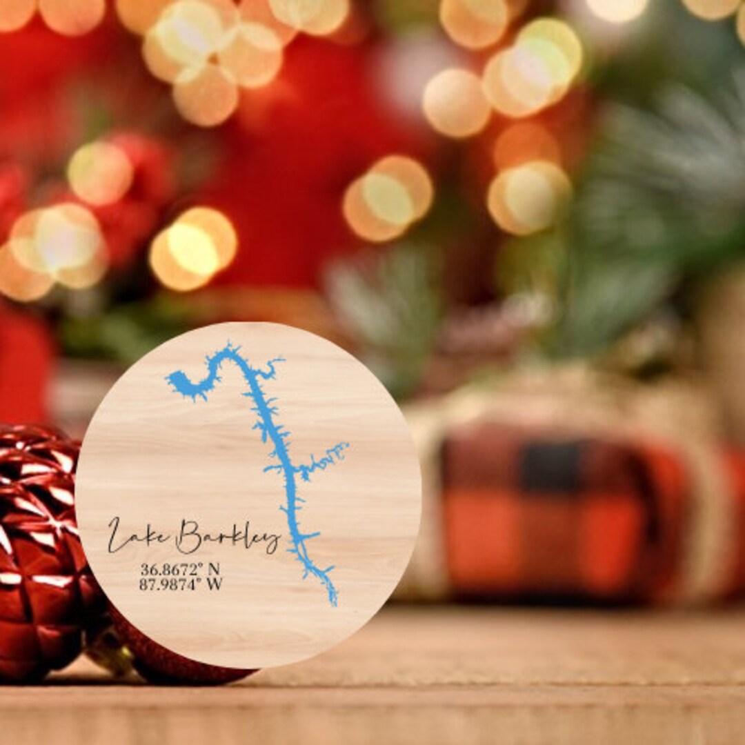 Lake Barkley Ornament Digital File Svg - Etsy