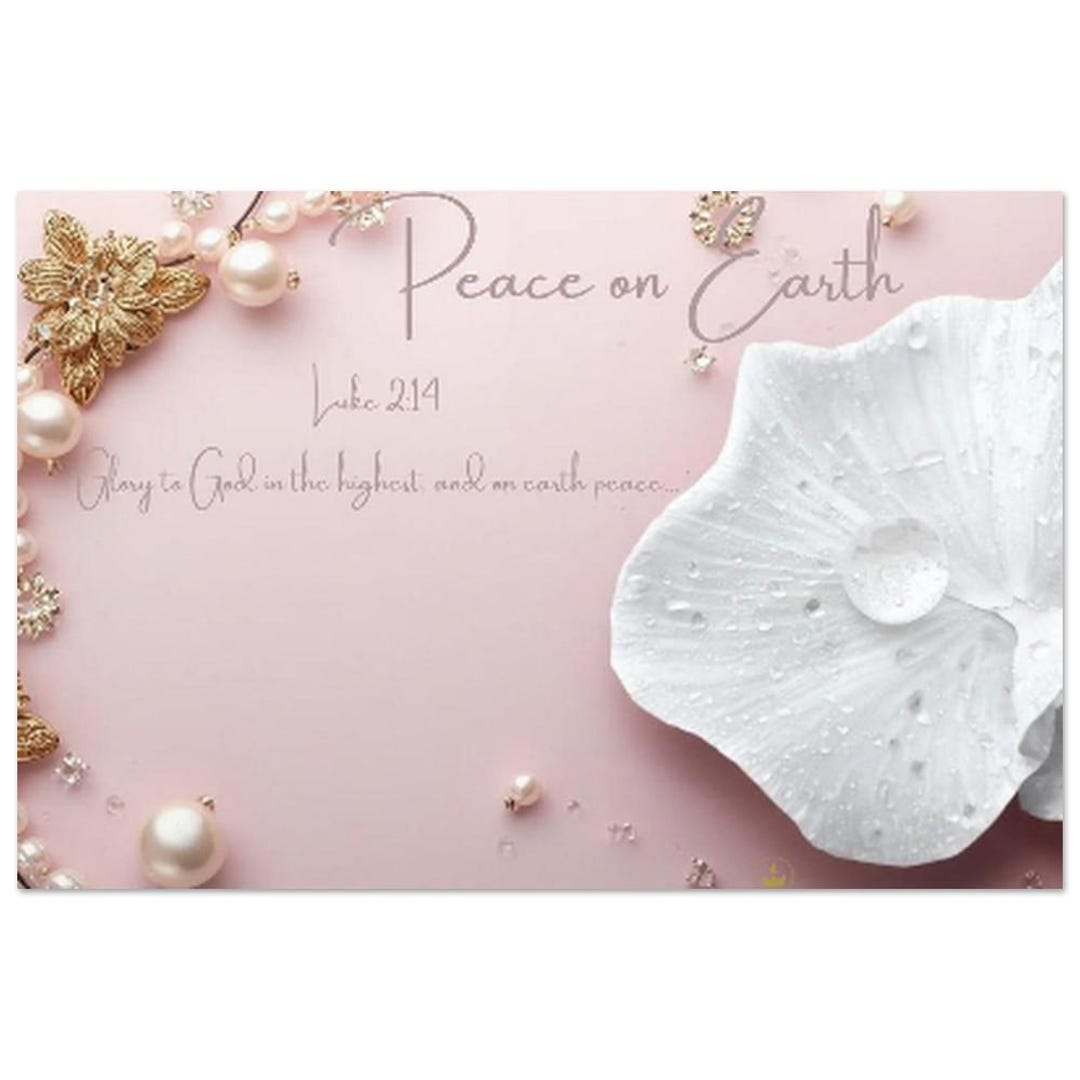 Holiday Peace Inspo Wall Poster - Etsy