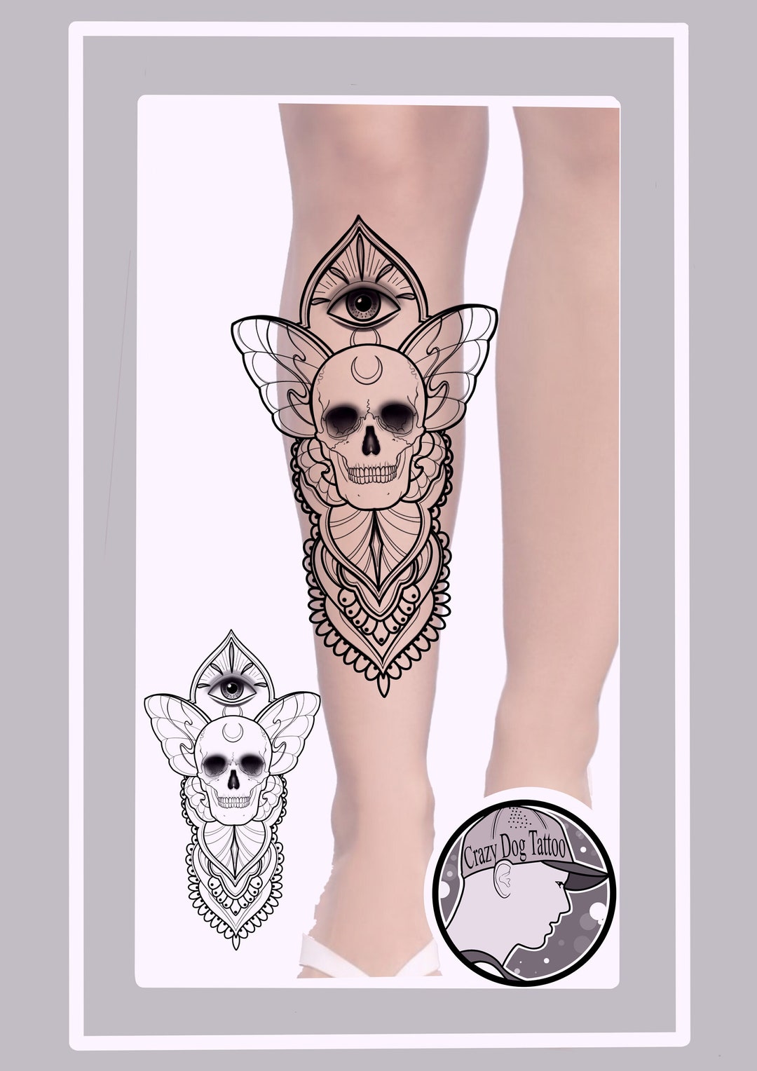 Sculpture Mandala Tattoo Template as a Digital File. Sketch Sketch Art ...