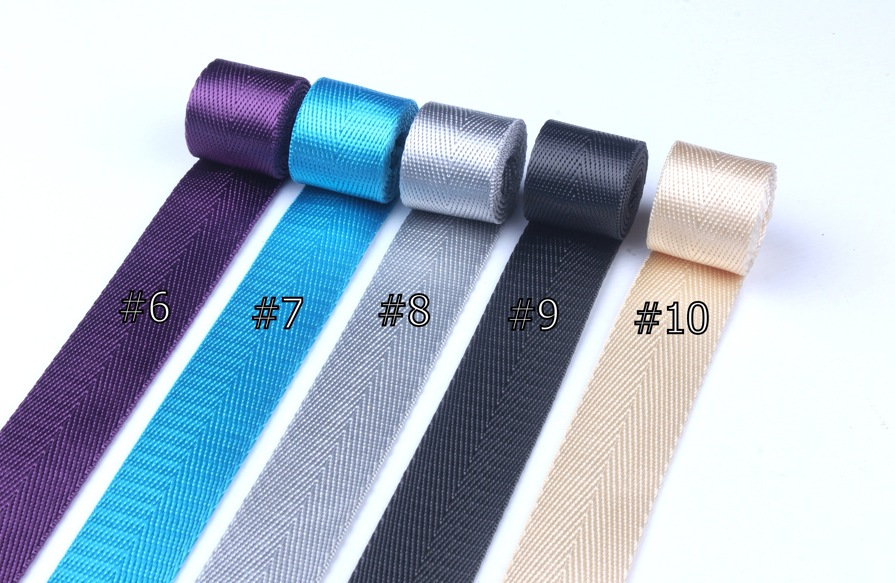 1 Inch Wide Seat Belt-herringbone Webbing-suitable for Clothing Luggage ...