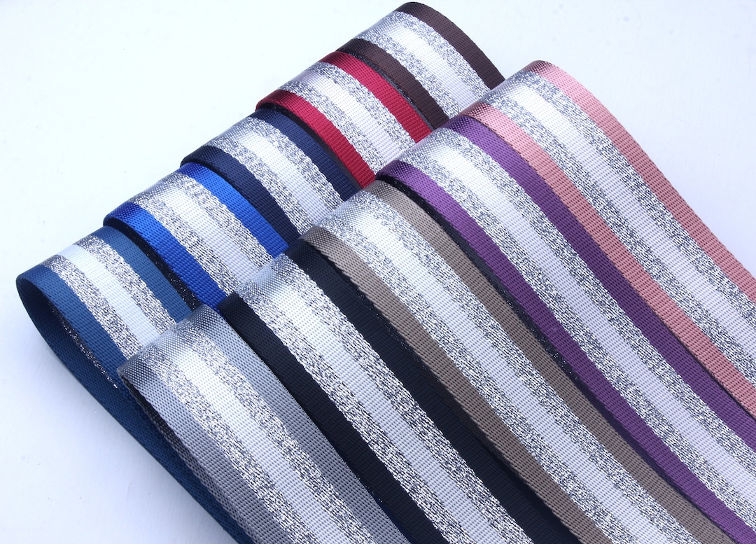 1.5 Inch Silver Wire Webbing-color Webbing Belt-suitable for - Etsy