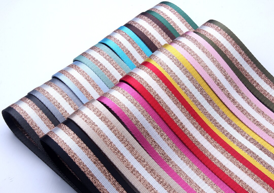 1.5 Inch Gold Wire Webbing-color Webbing Belt-1yards-suitable for ...