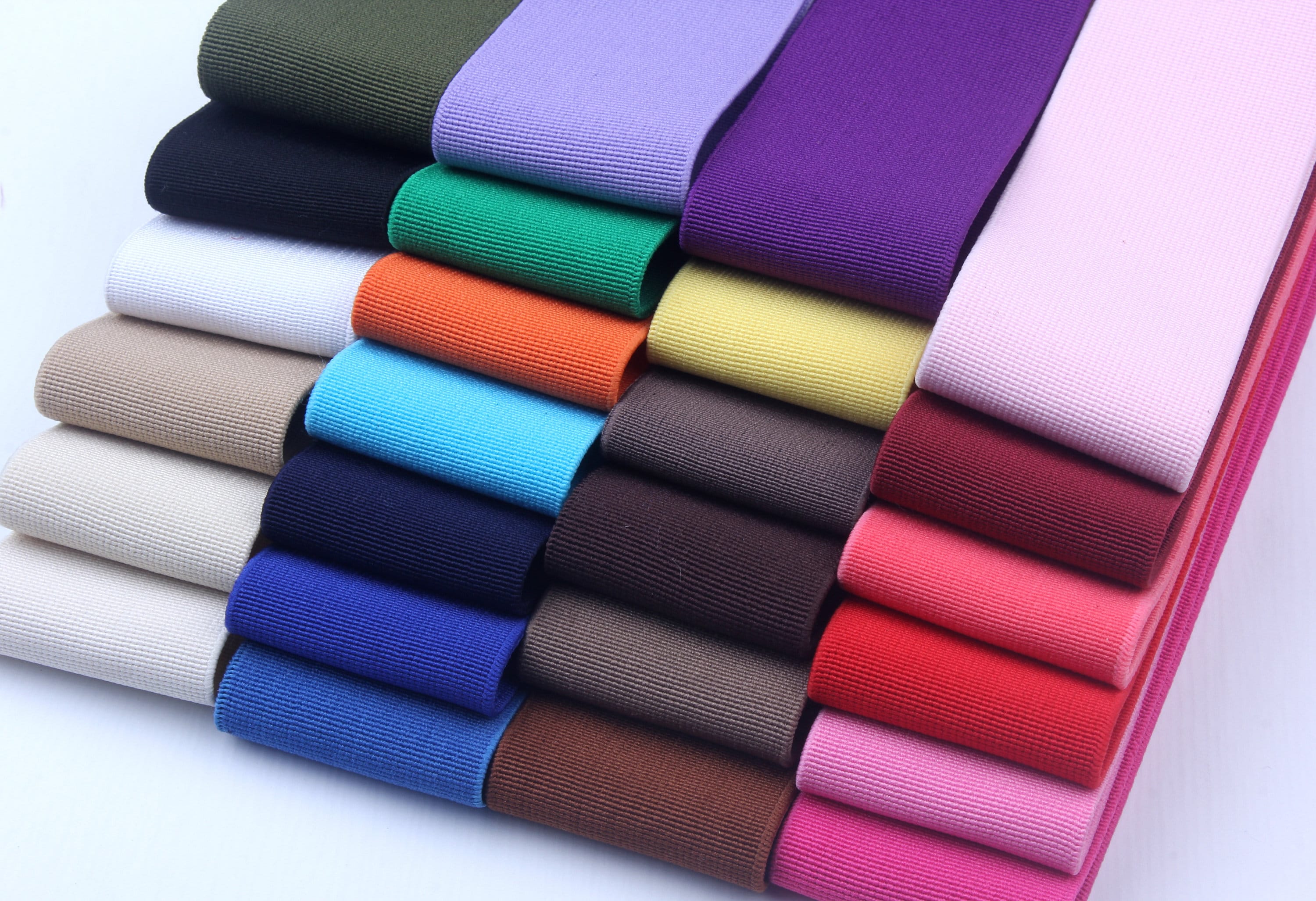2 Inch Wide Color Elastic Band-1yards-high Elasticity Soft Elastic Band ...