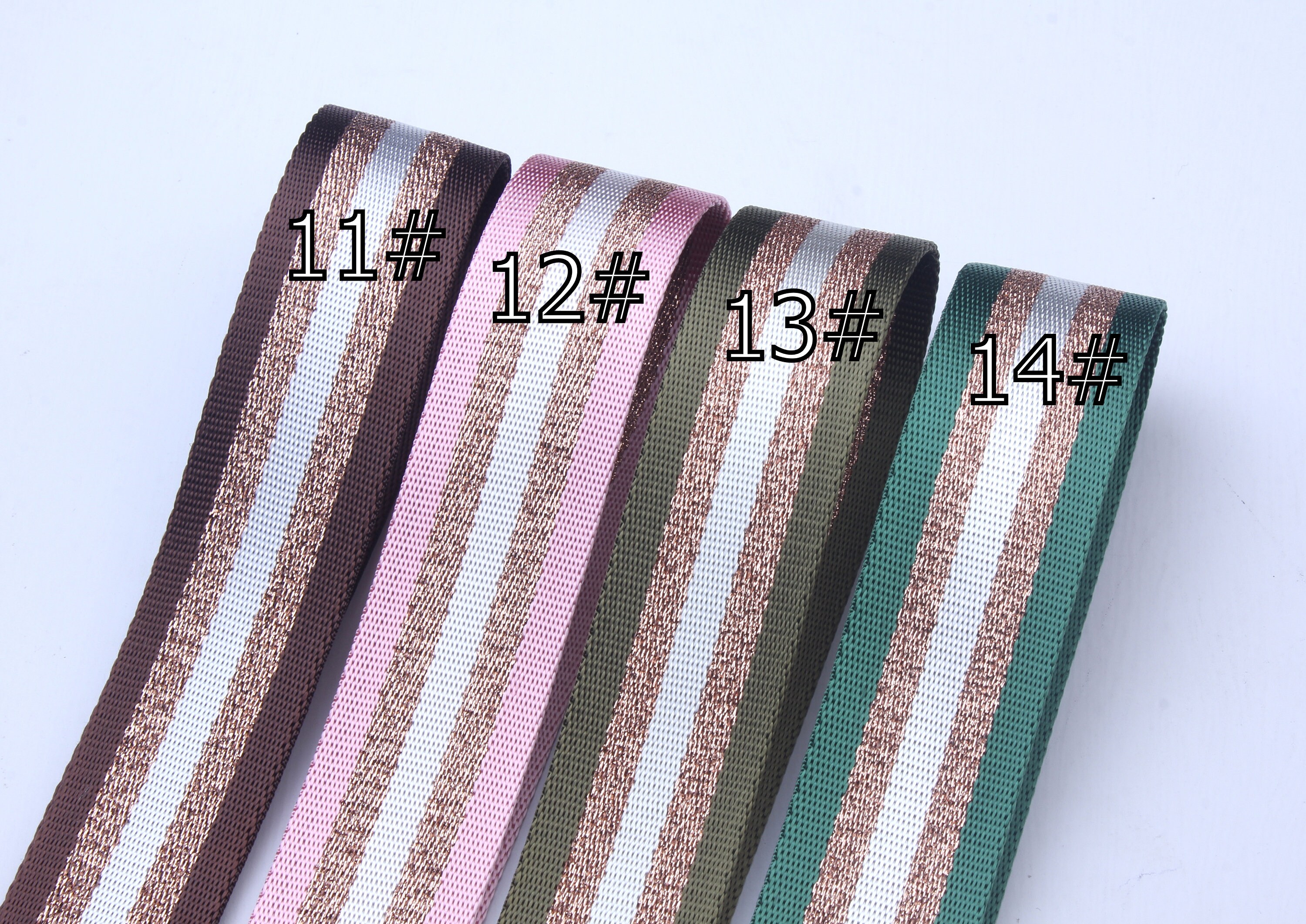 1.5 Inch Gold Wire Webbing-color Webbing Belt-1yards-suitable for ...