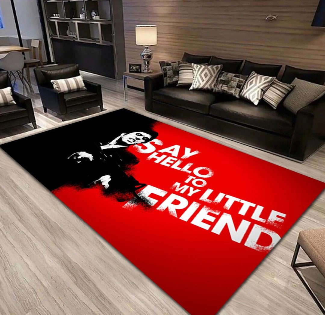 Rug Carpet Tony Montana Rugscarface Rug Scarface Carpet - Etsy