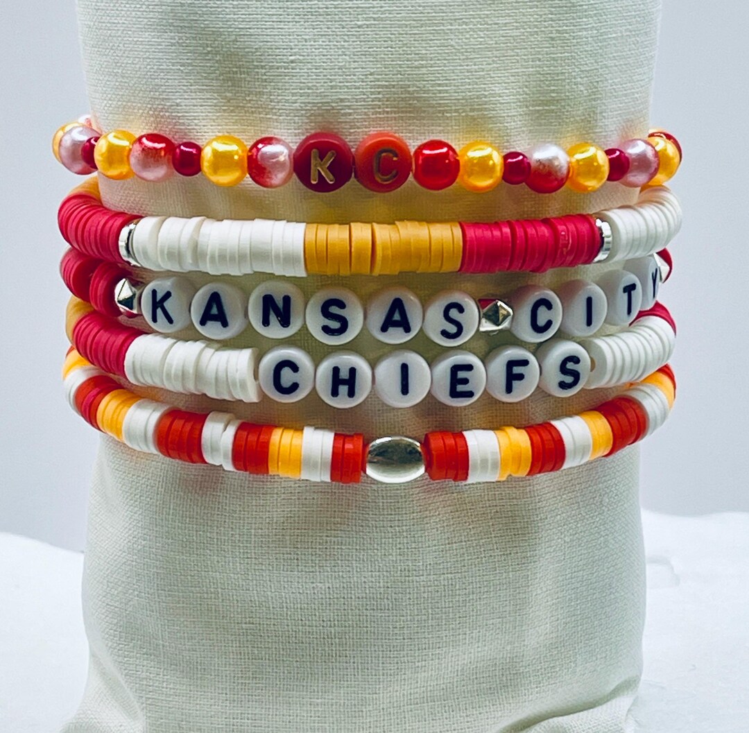 Beaded Bracelets NFL Teams, Cowboys, Steelers, Dolphins, Buffalo Bills ...