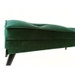 Bottle Green Upholstered Bench, Beech Wood Legs, Hall Seating - Etsy