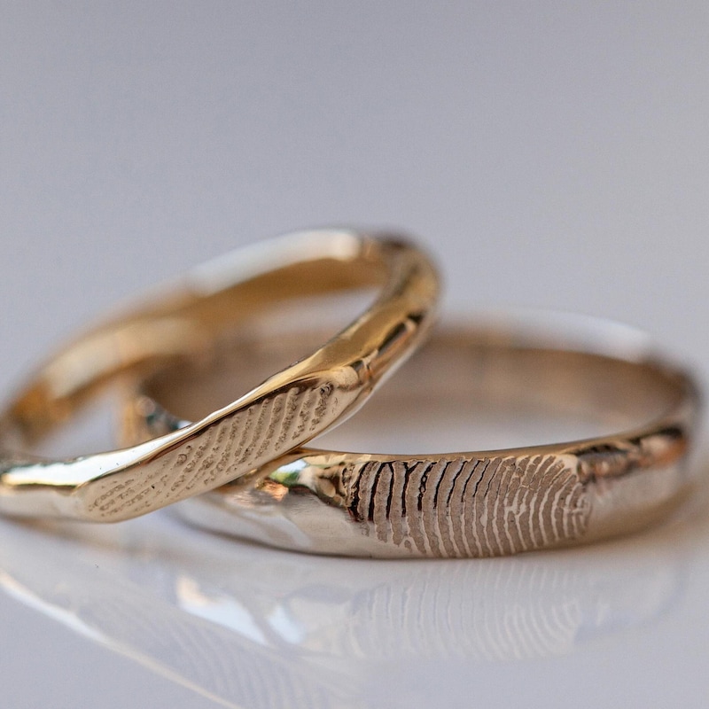 Fingerprint Ring - Etsy