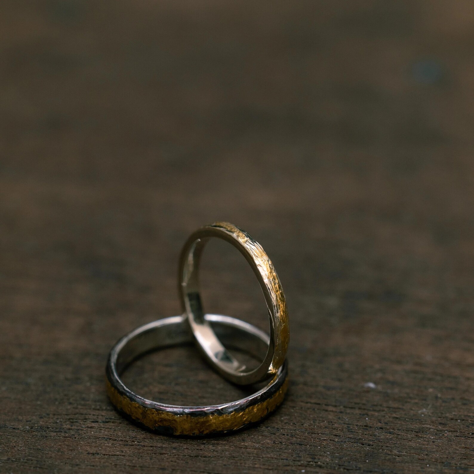Keum Boo Ring. Mixed Metal Ring - Etsy