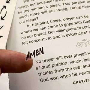 Bible Journaling Sticker Sheet Set 1, Christian Sticker, Jesus Decal ...