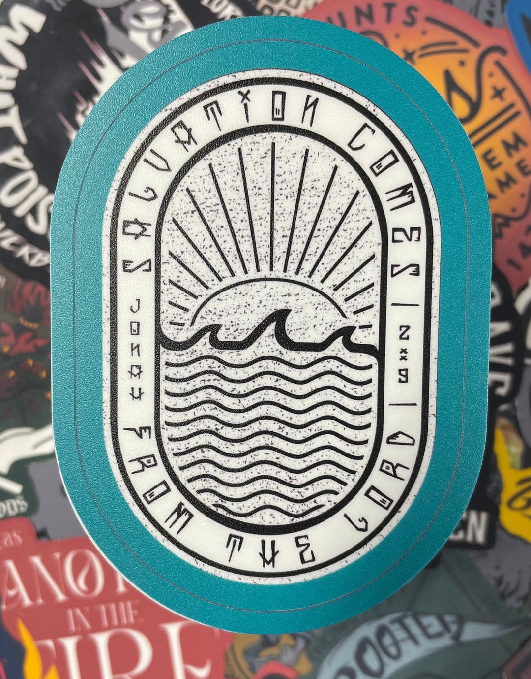 Salvation Sticker, Vinyl Sticker, Christian Sticker, Jesus Decal, God ...