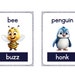 Flash Cards, Montessori Flashcards, 16 Animals and Their Sounds. Comes ...