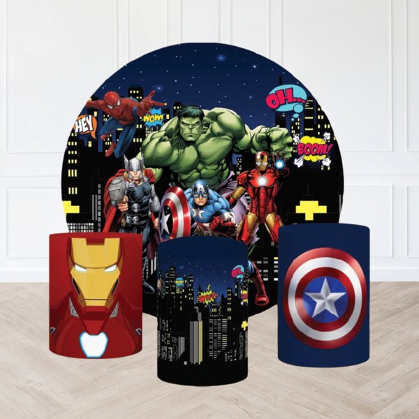 Superhero Backdrop - Etsy