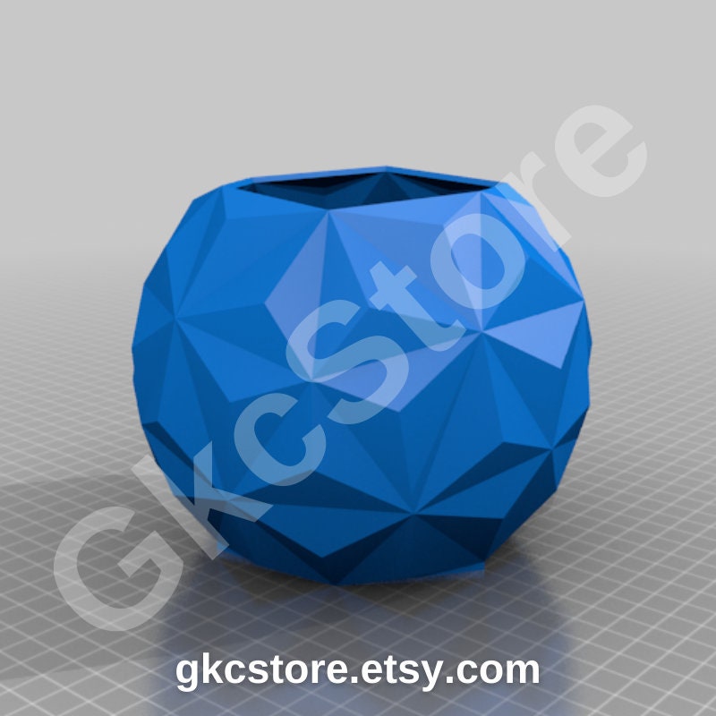 Unique Design 3D Printable Plant Pot STL File Greenify Your Space - Etsy