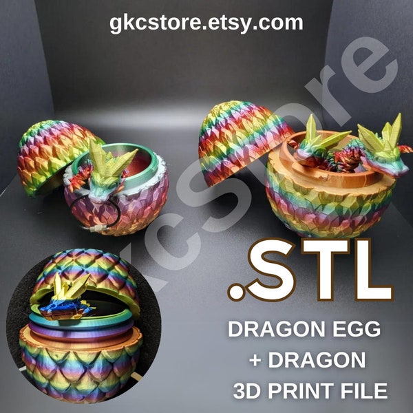 3d Print Stl Dragon Egg - Etsy