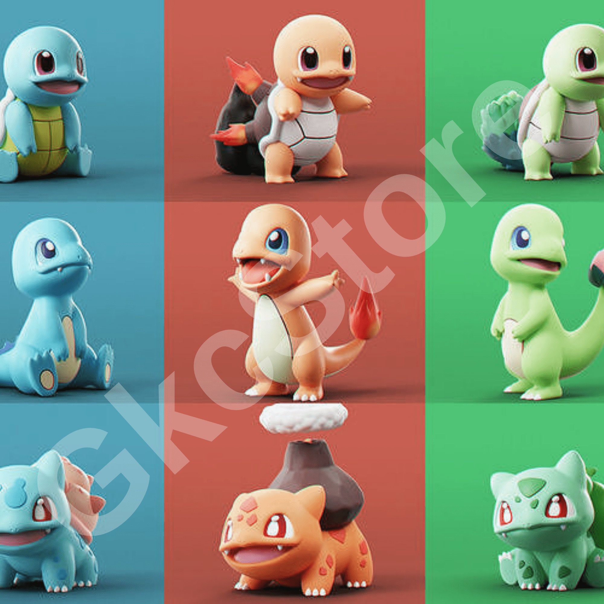 120 Pokemon STL File for 3D Print STL Packs 3D STL Printing - Etsy