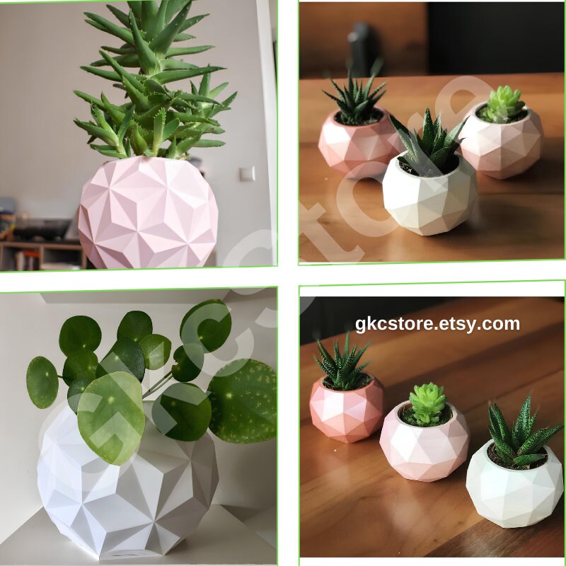 Unique Design 3D Printable Plant Pot STL File Greenify Your Space - Etsy