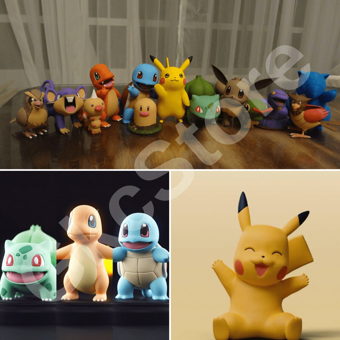 120 Pokemon STL File for 3D Print STL Packs 3D STL Printing - Etsy