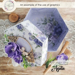 A4 Wedding Dream 4 Collection, Printable Wedding Digital Papers, JPEG ...