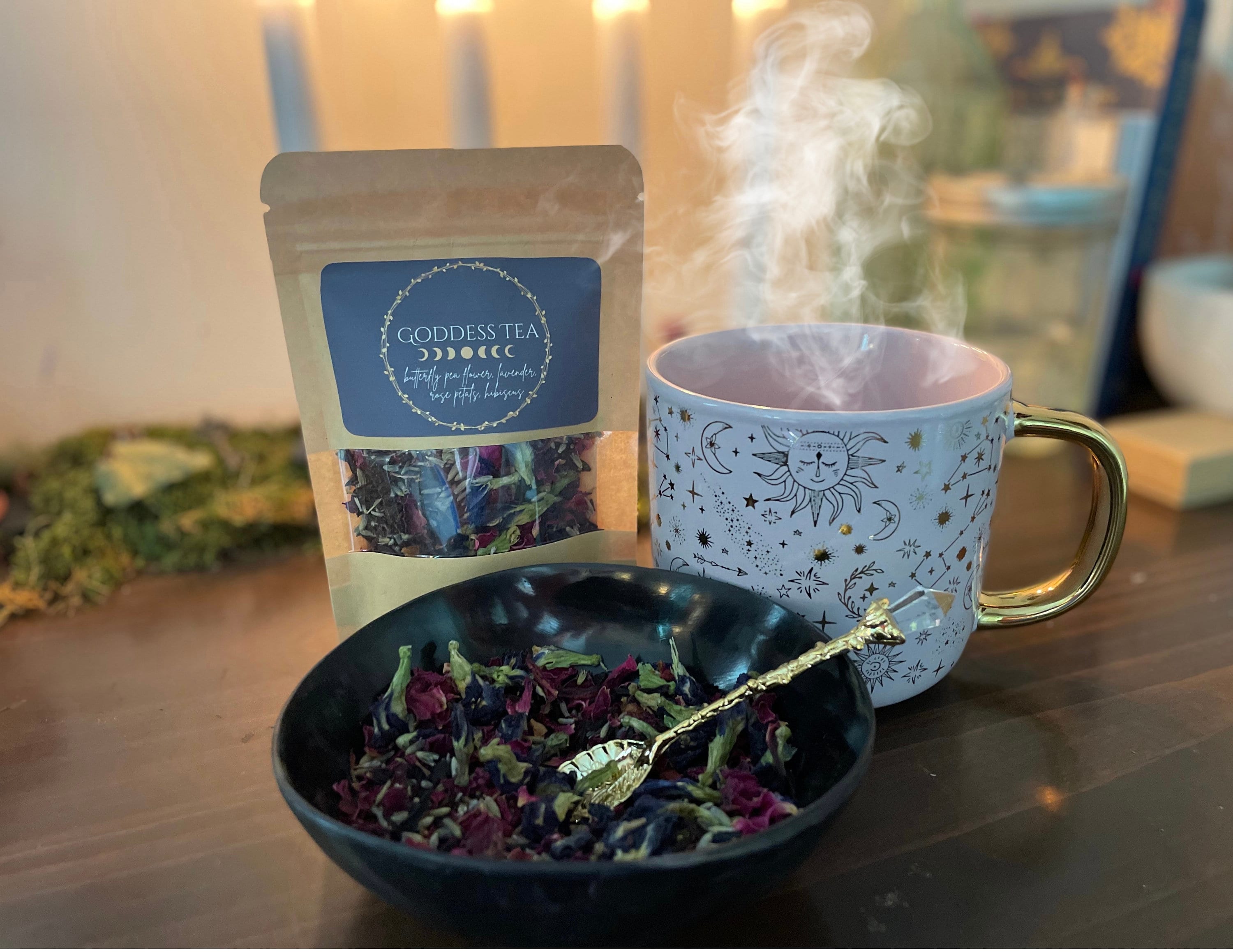 Witchy Herbal Ritual Teas | Goddess | Self-love | Healing | No Negativi ...