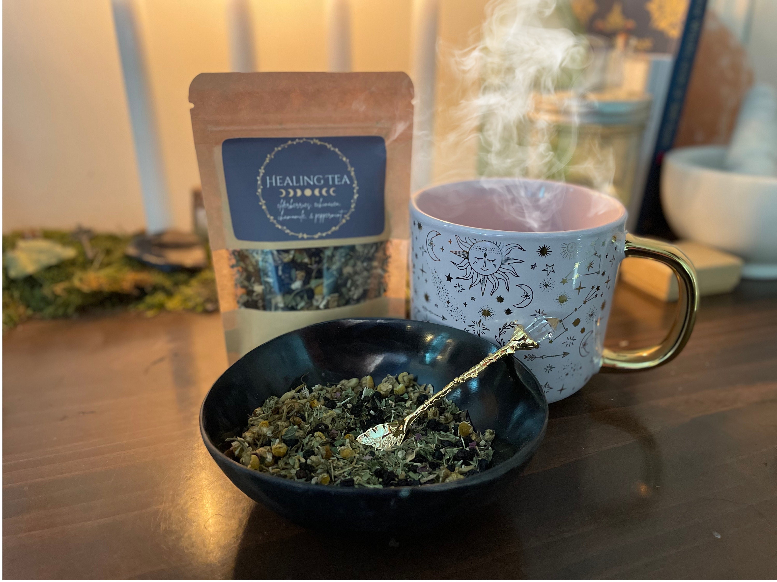 Witchy Herbal Ritual Teas | Goddess | Self-love | Healing | No Negativi ...