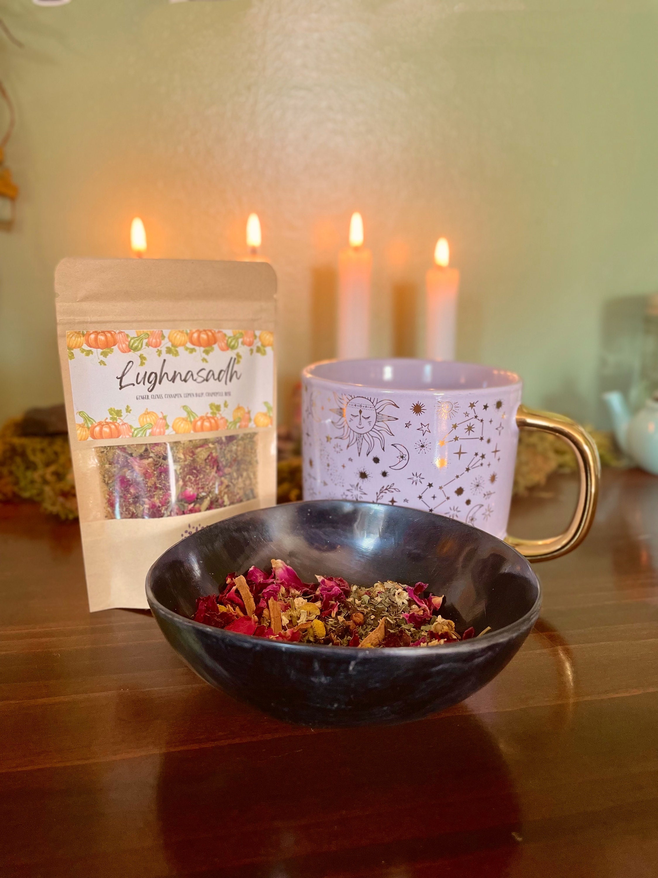 Witchy Herbal Ritual Teas | LIMITED SUPPLY | Lughnasadh/lammas - Etsy