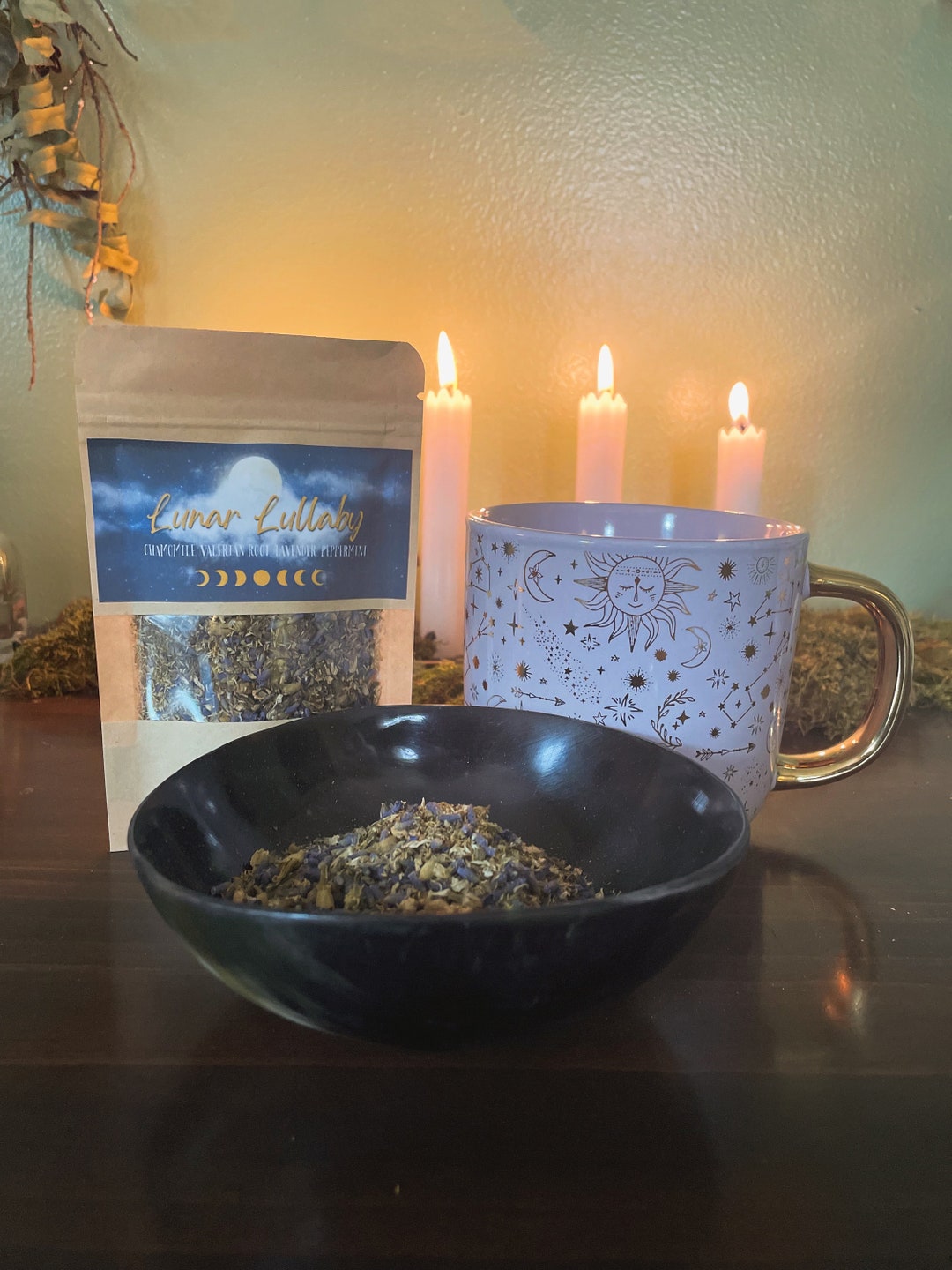 Witchy Herbal Ritual Teas | Lunar Lullaby - Etsy