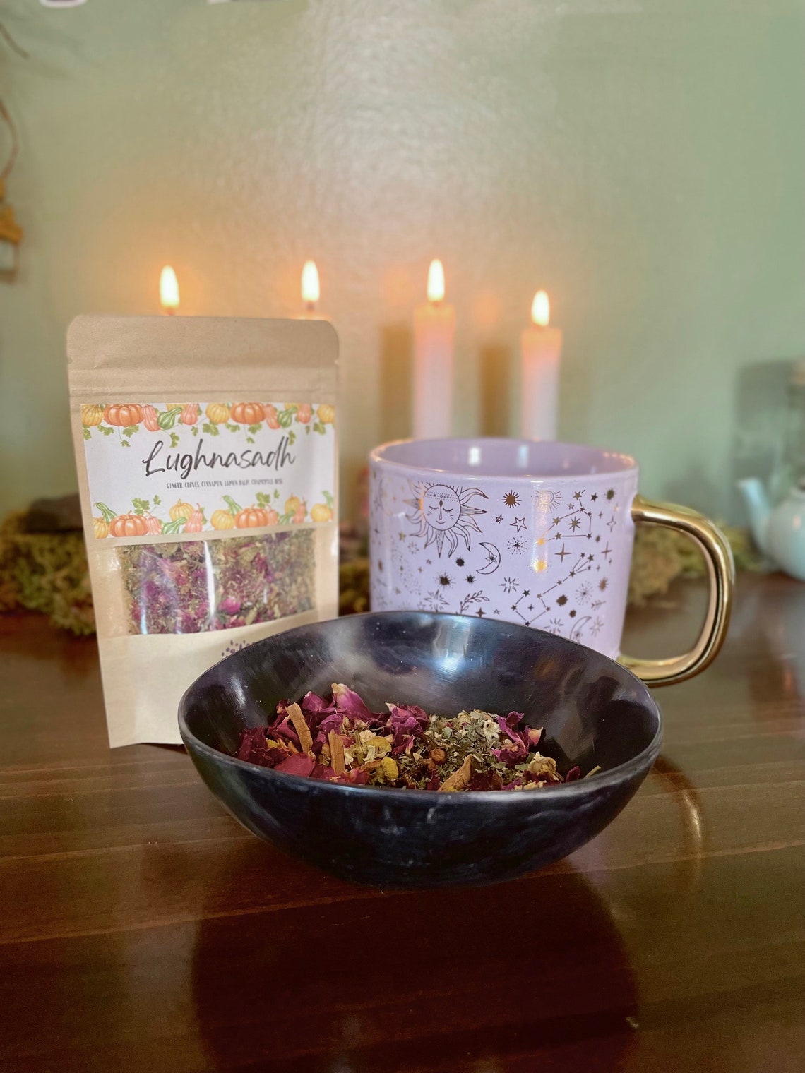 Witchy Herbal Ritual Teas | LIMITED SUPPLY | Lughnasadh/lammas - Etsy