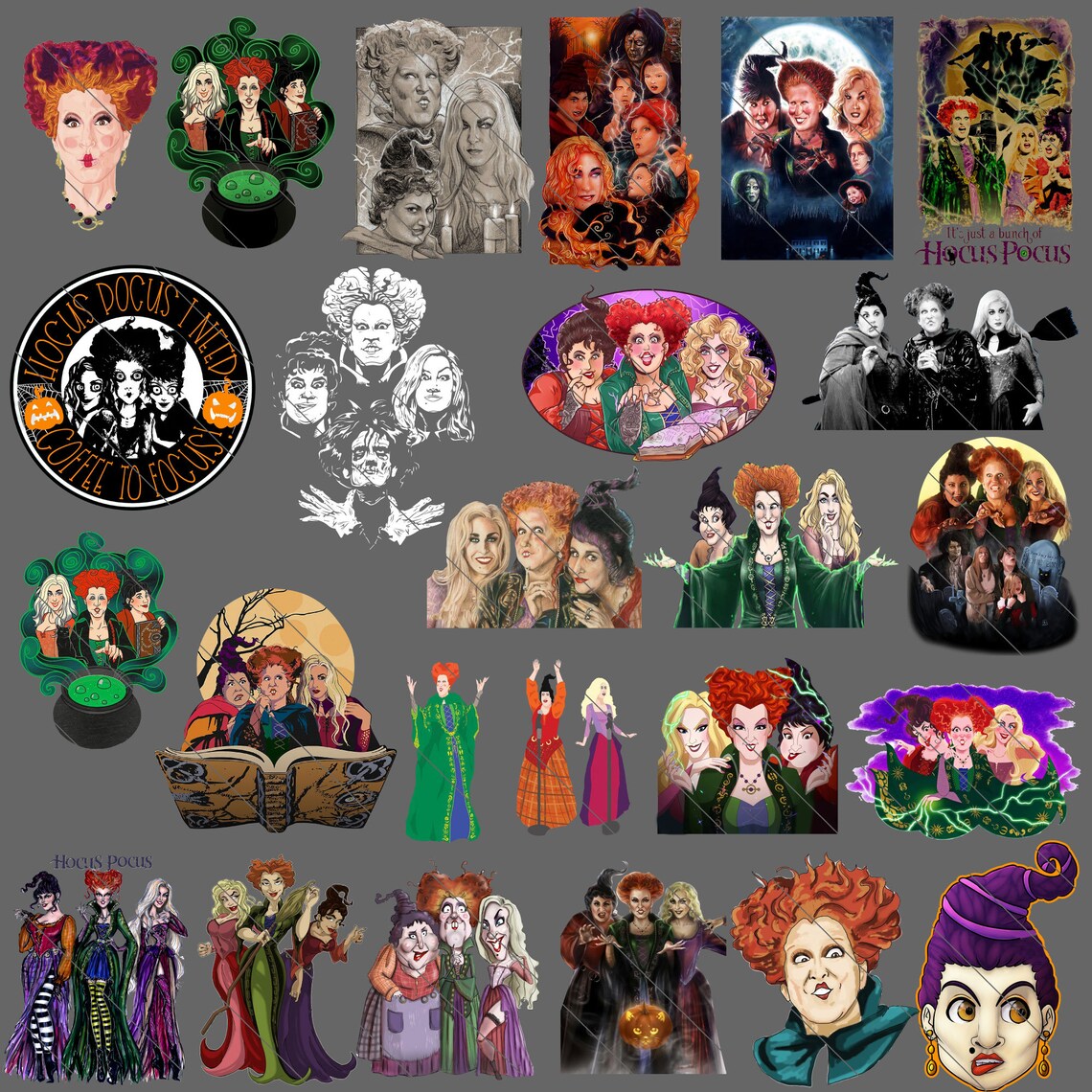90+ Hocu Pocu PNG Bundle, Halloween Png, Sandersonn Sisterss Png, Hocu Pocu Halloween, Witches ...