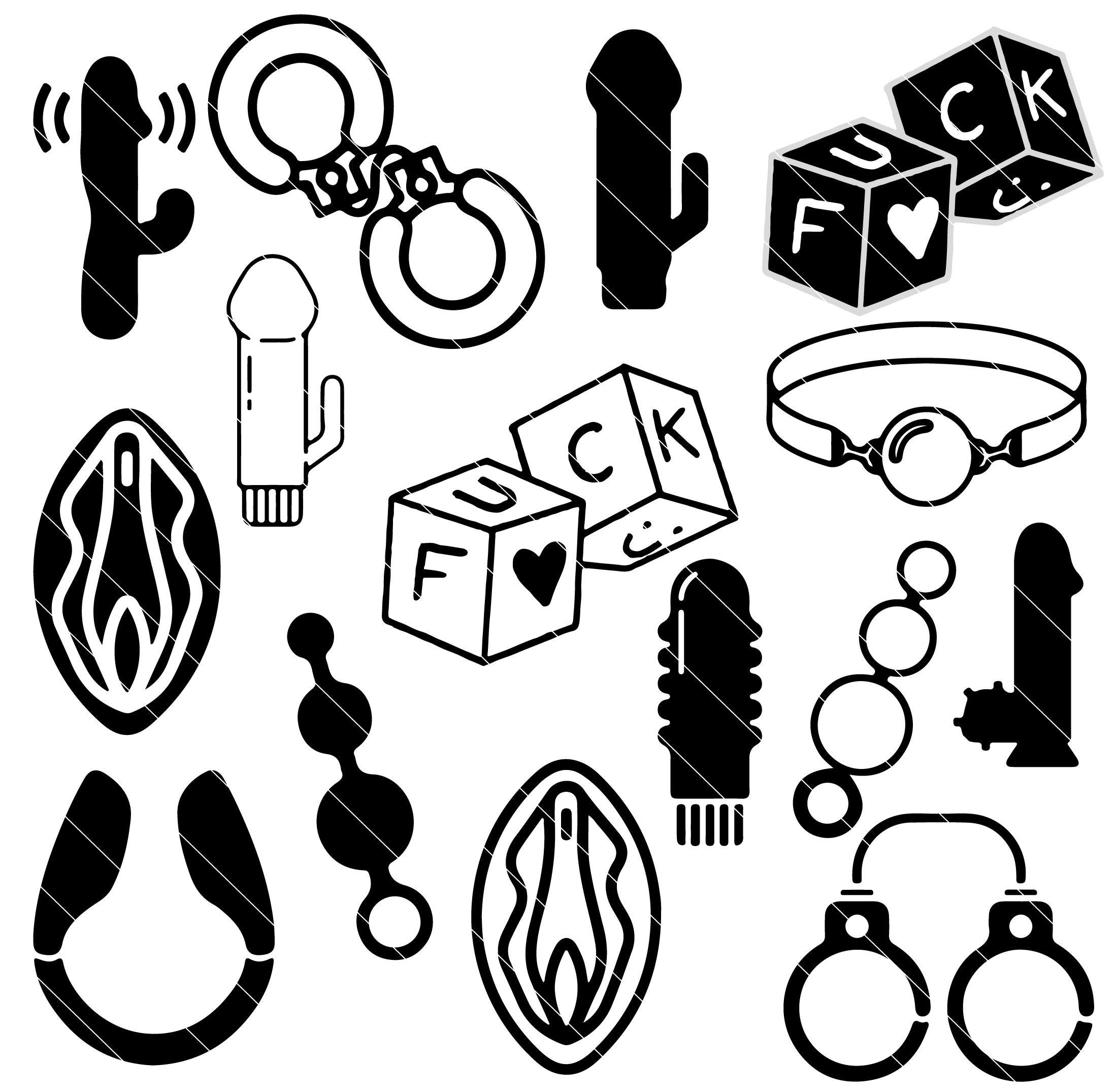 Sexual Things Svg Png Bdsm Svg Adult Sex Toys Svg Handcuffs Svg Sexual Svg Whip Svg