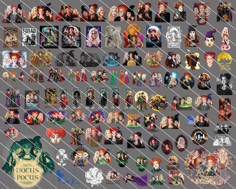 90+ Hocu Pocu PNG Bundle, Halloween Png, Sandersonn Sisterss Png, Hocu ...