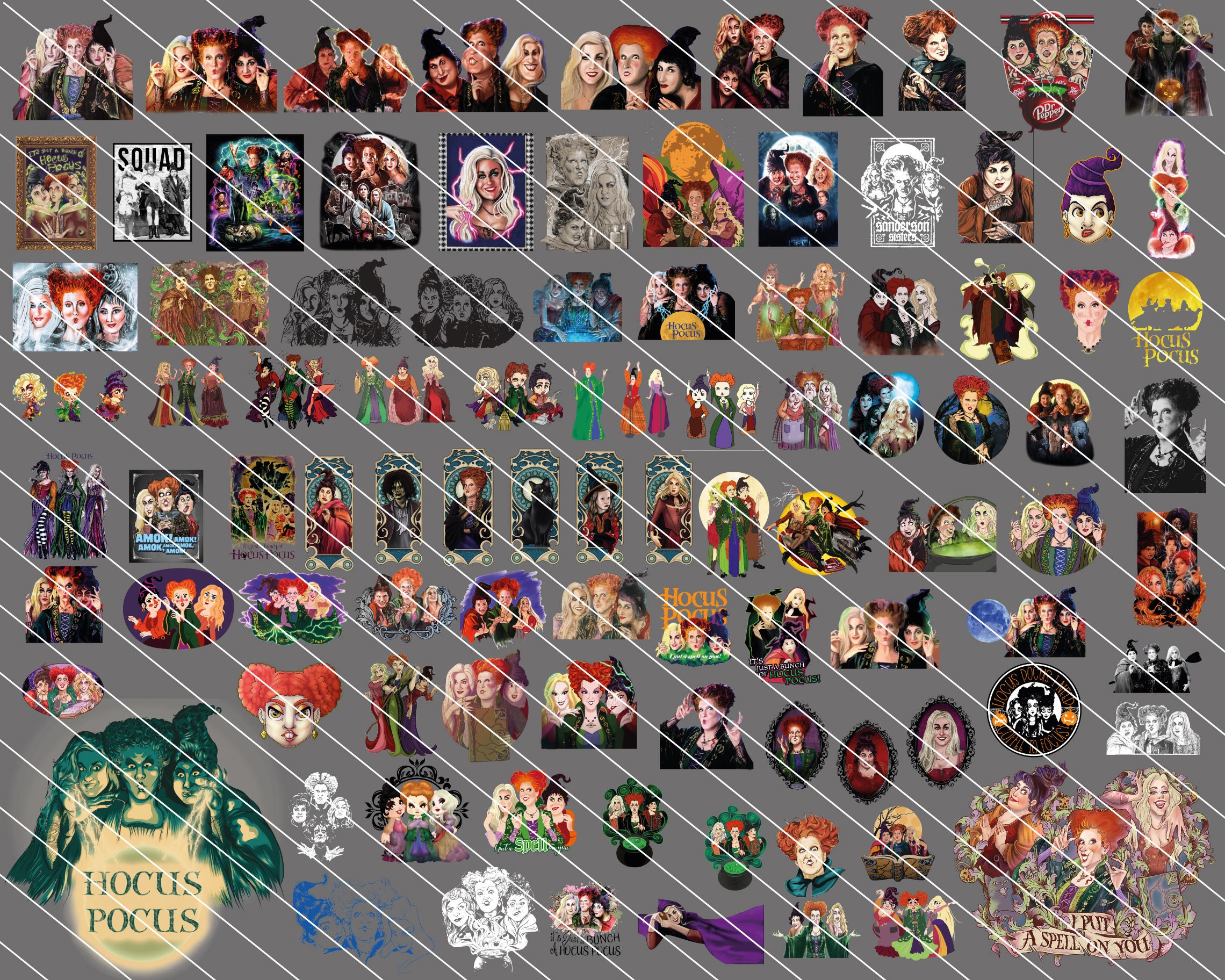 90+ Hocu Pocu PNG Bundle, Halloween Png, Sandersonn Sisterss Png, Hocu ...