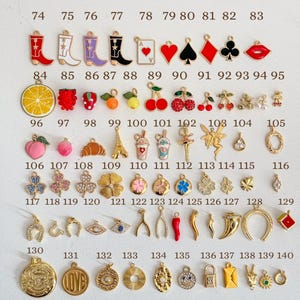 Build Your Own Charm Necklace, Design a Custom Charm Necklace, Make a ...