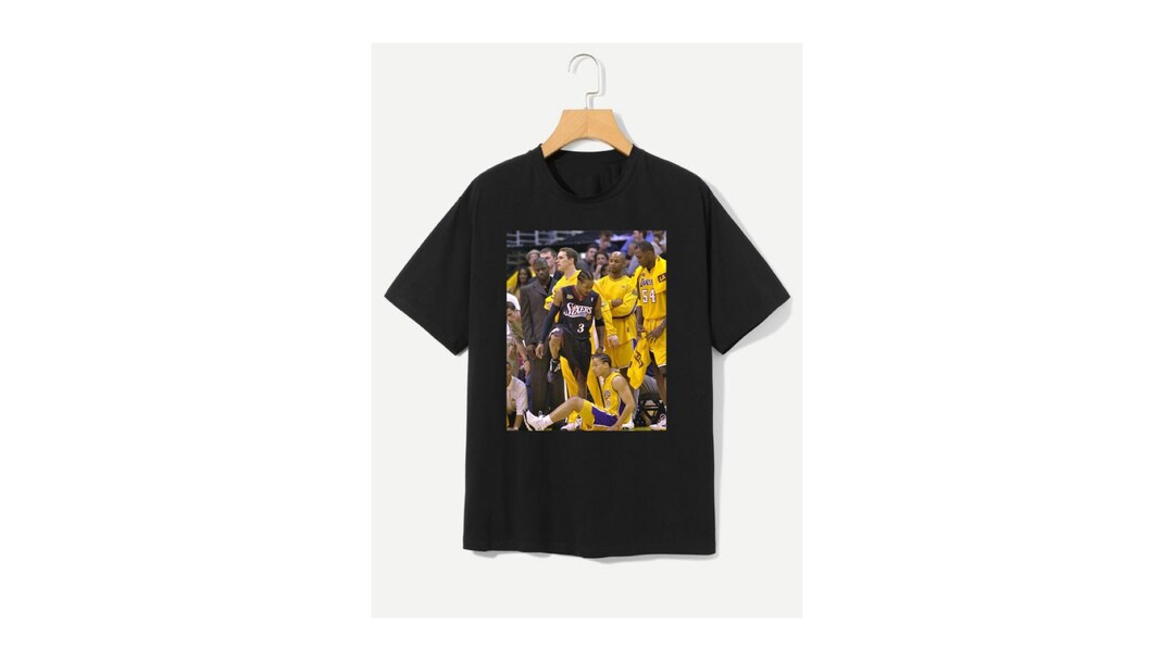 Allen Iverson Step Over T-shirt, THE ANSWER, Philadelphia 76ers ...