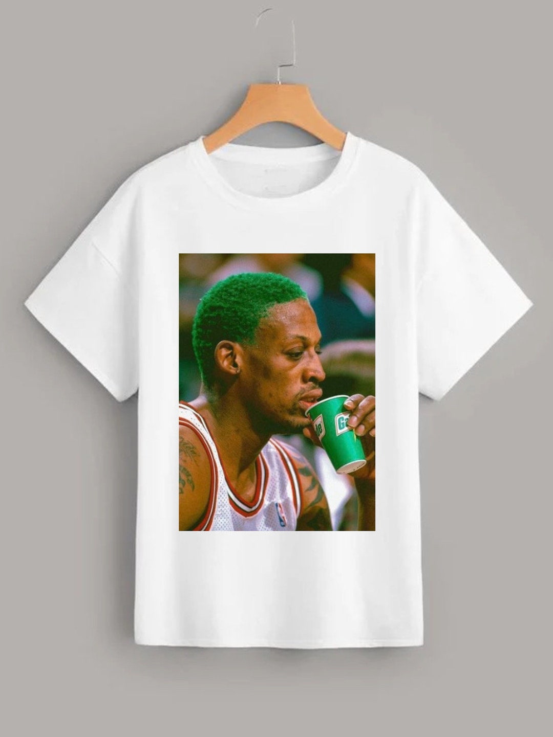 Dennis Rodman Tee Shirt, Basketball Shirt, the WORM, 90s Classic Style ...