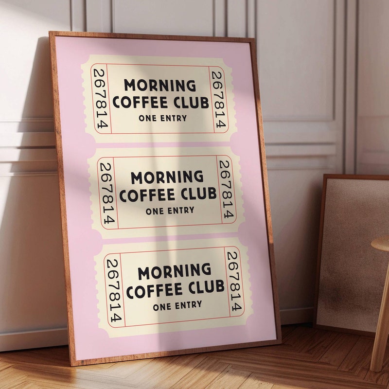 Coffee Poster - Etsy