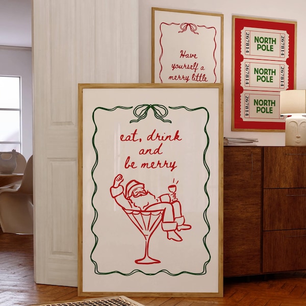 Eat Drink and Be Merry - Etsy