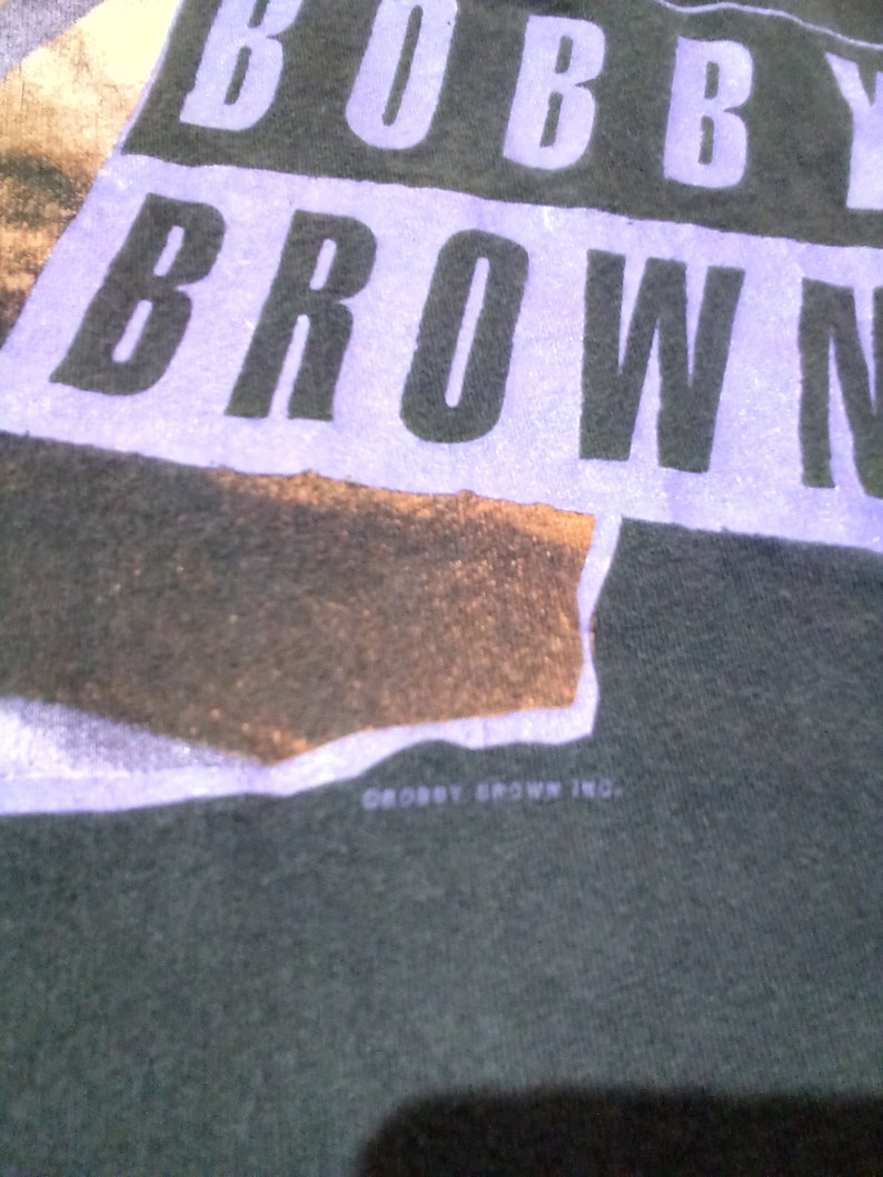 Vintage Bobby Brown Tour T Shirt - Etsy