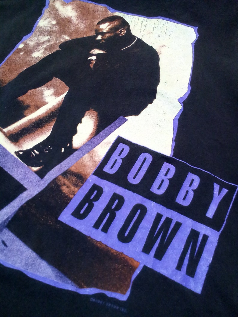 Vintage Bobby Brown Tour T Shirt - Etsy