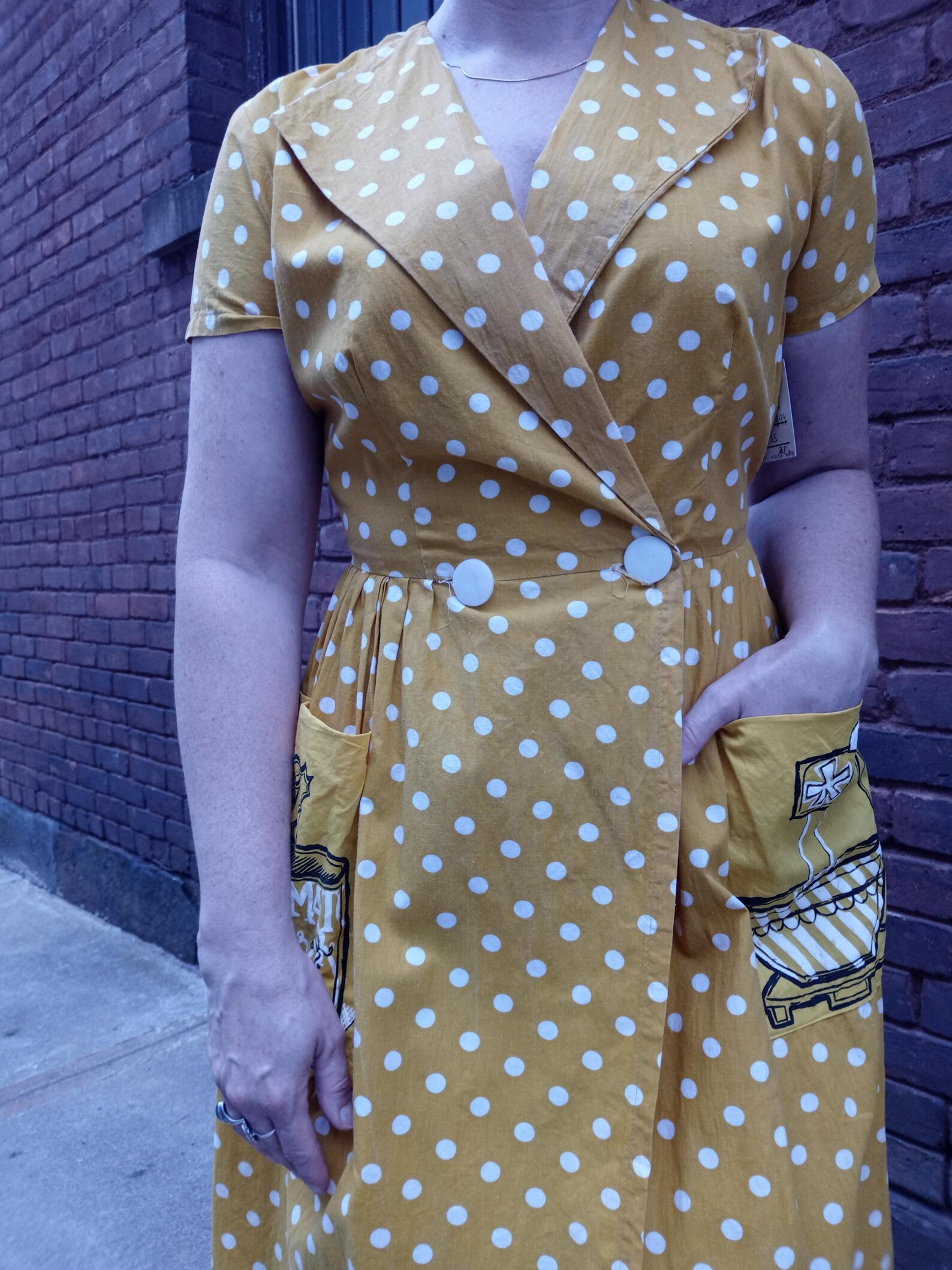 50s Princess Peggy House Dress - Etsy