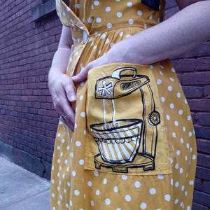 50s Princess Peggy House Dress - Etsy