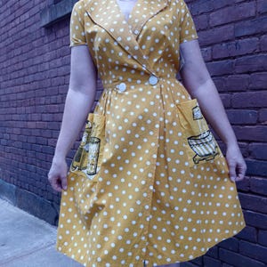 50s Princess Peggy House Dress - Etsy