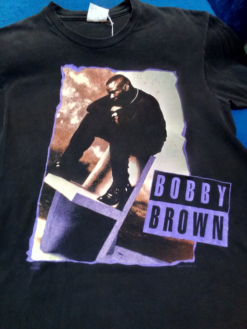 Vintage Bobby Brown Tour T Shirt - Etsy