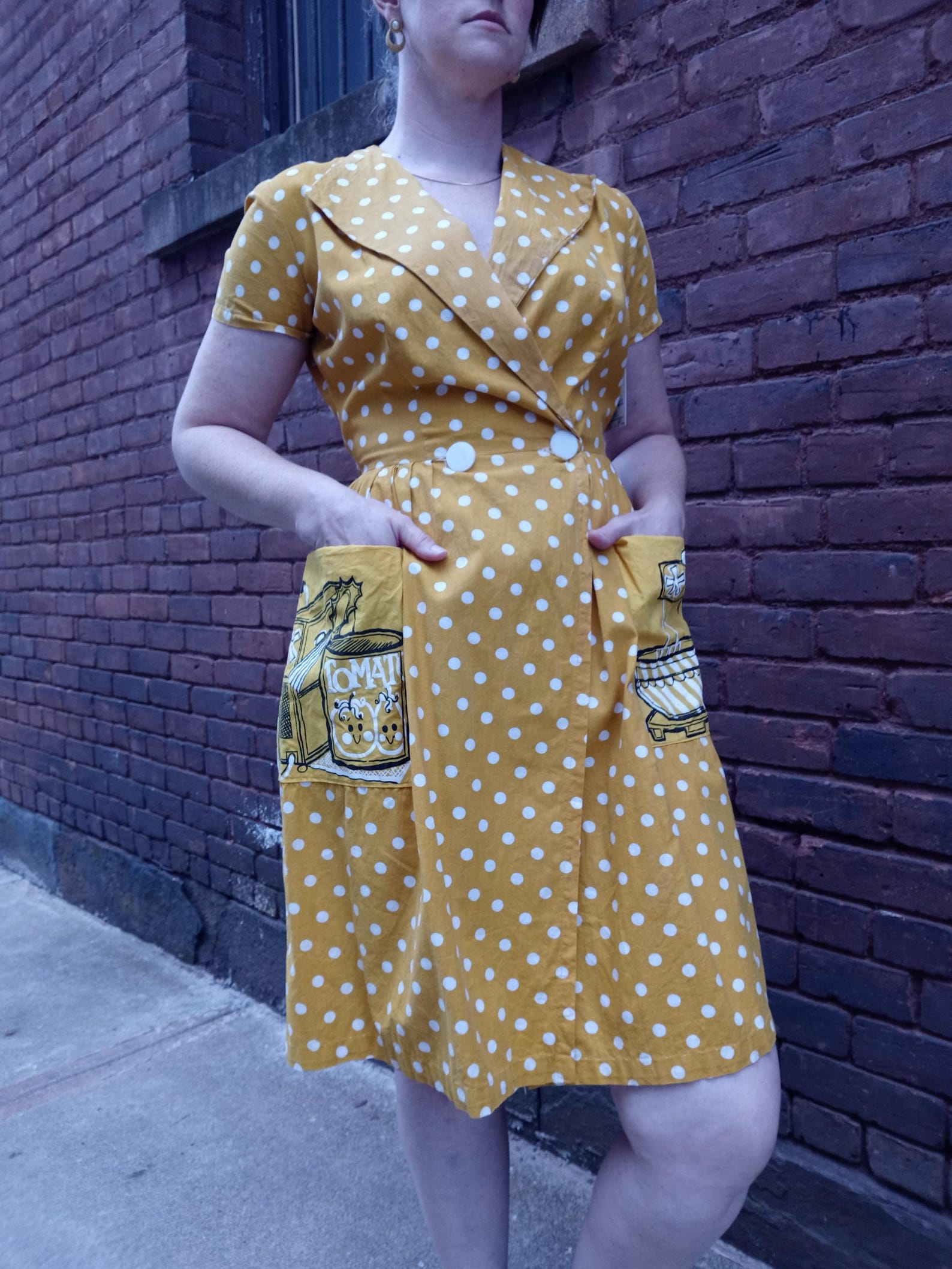 50s Princess Peggy House Dress - Etsy
