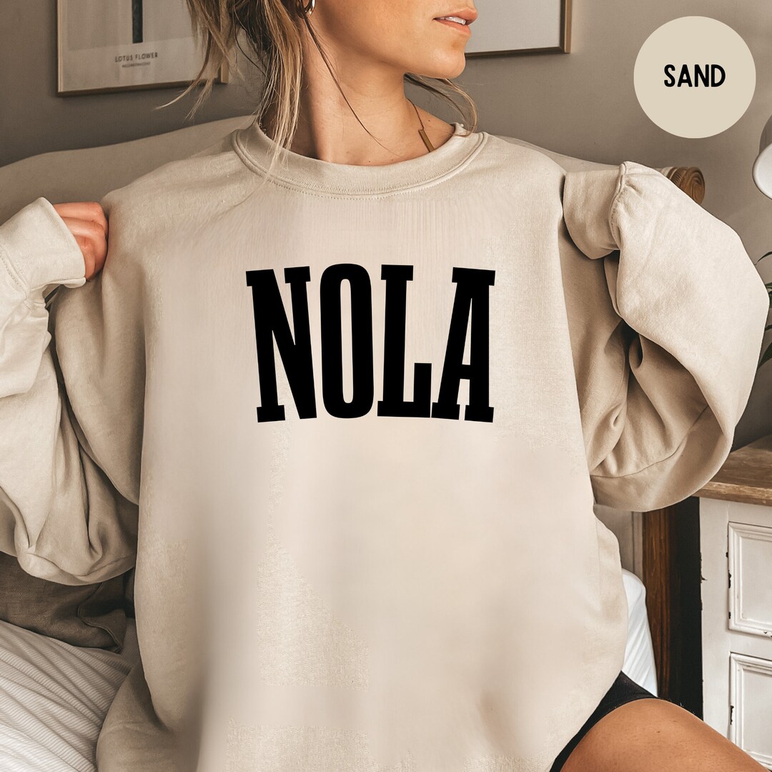 NOLA Sweatshirt, New Orleans Sweatshirt, New Orleans Vacation ...
