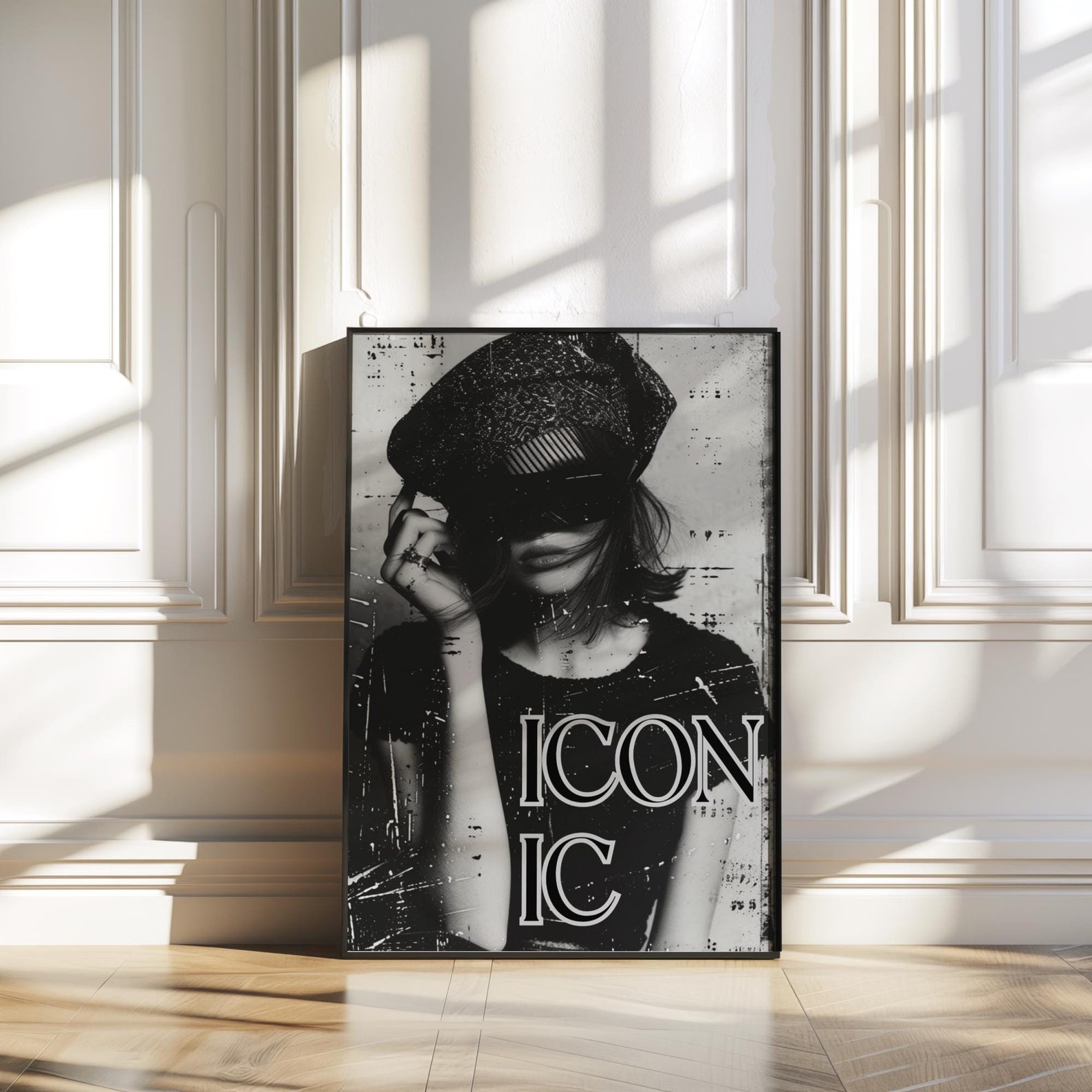 Chic Wall Art Digital Download Printable Wall Decor Black and White ...