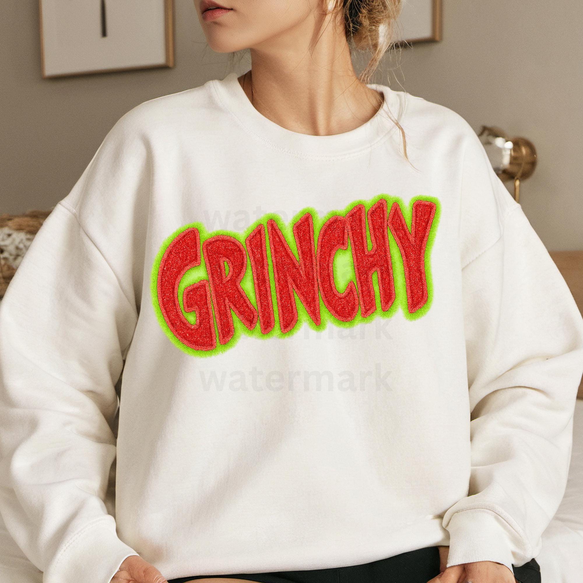 Grinchmas Png Embroidery Grinchy Text Png Neon Christmas Text Png Comic ...