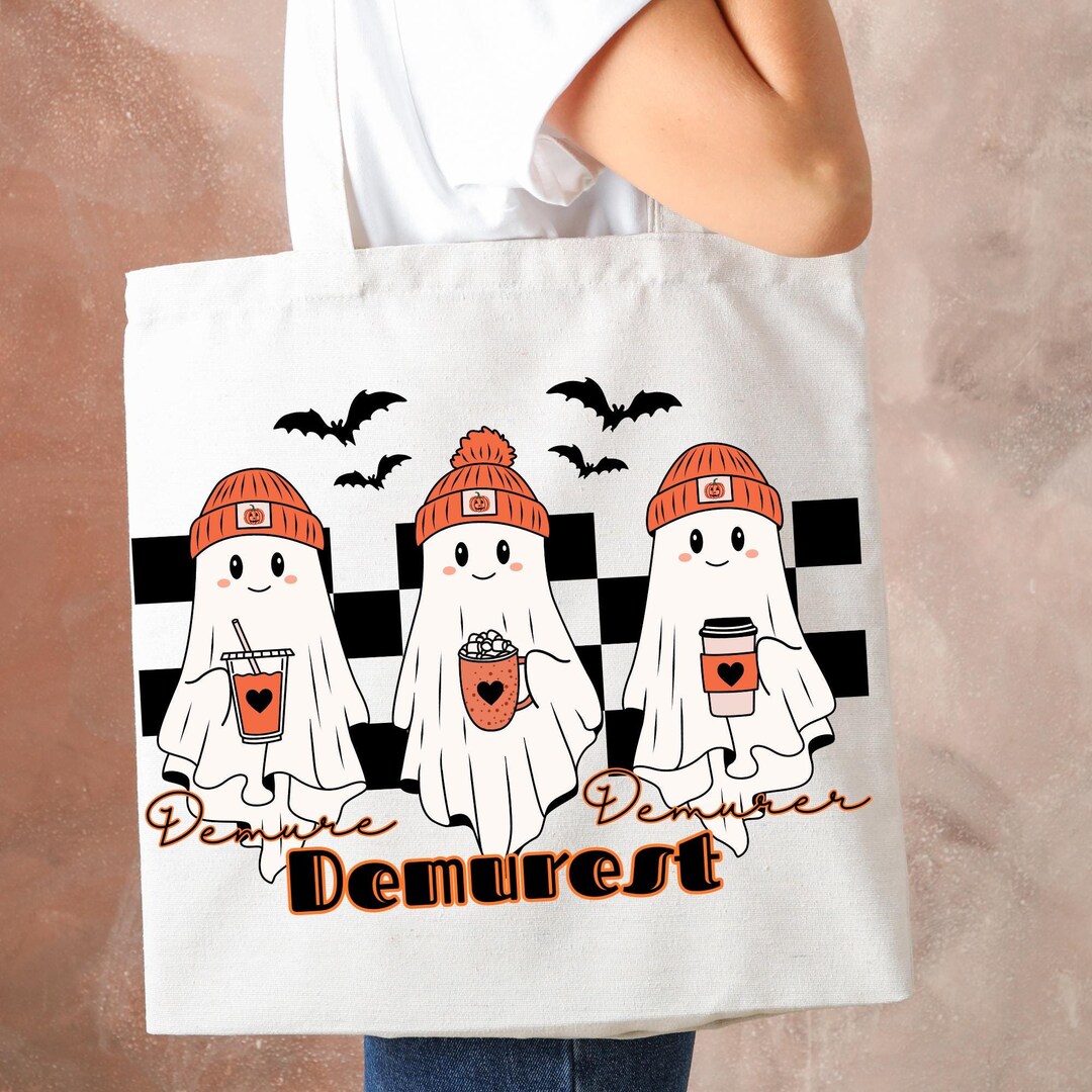 Trendy Demure Png Ghost PNG Halloween Shirt PNG Trendy Tiktok Shirt ...